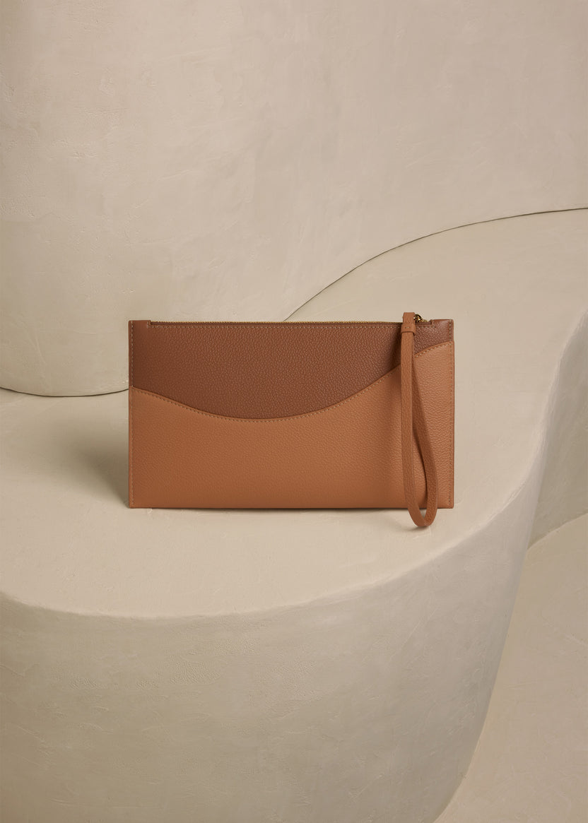 Polène | Pouch - Sierra - Trio Camel – Polène EU