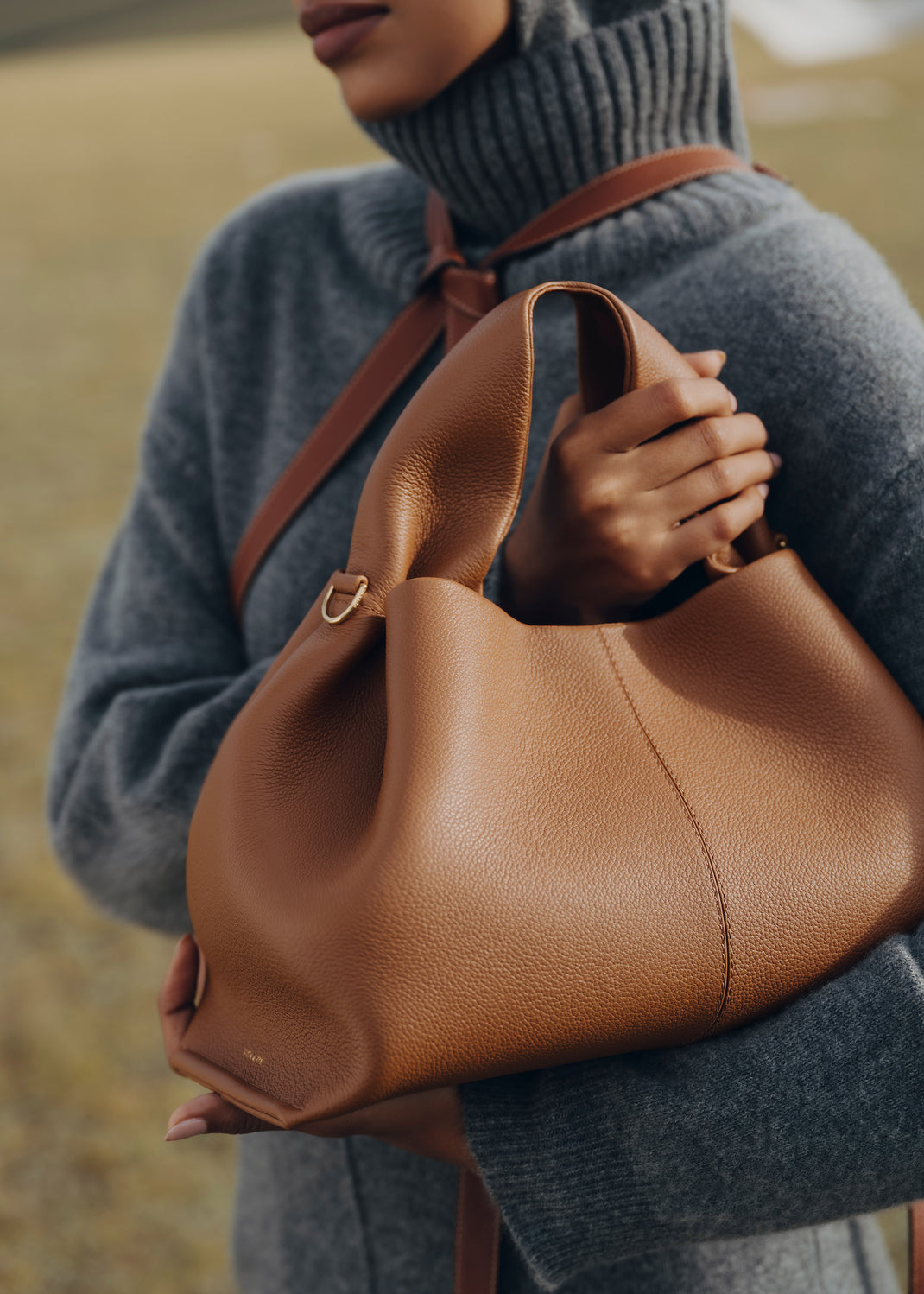 Polène | Bag - Béri - Textured Black