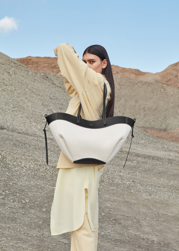 Polène | Bag - Cyme - Black Canvas